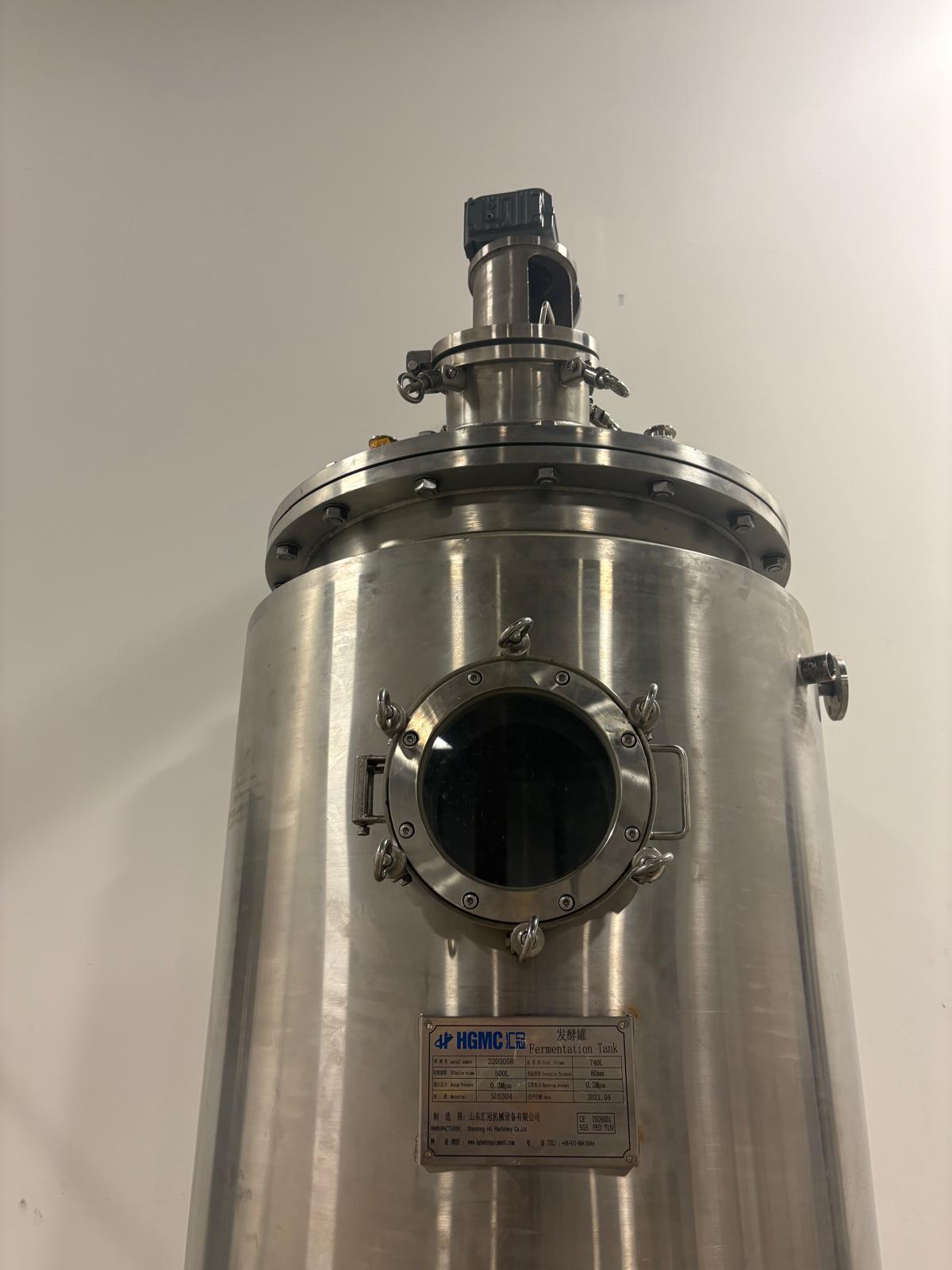 500L Jacketed Fermentation & Mixing Tank – Brewery Marketplace